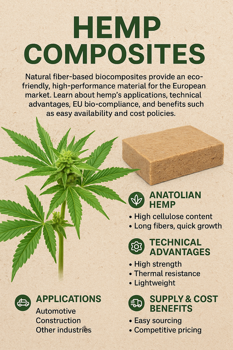 Building Europe's Future with Hemp-Based Composites – fortiko.com.tr